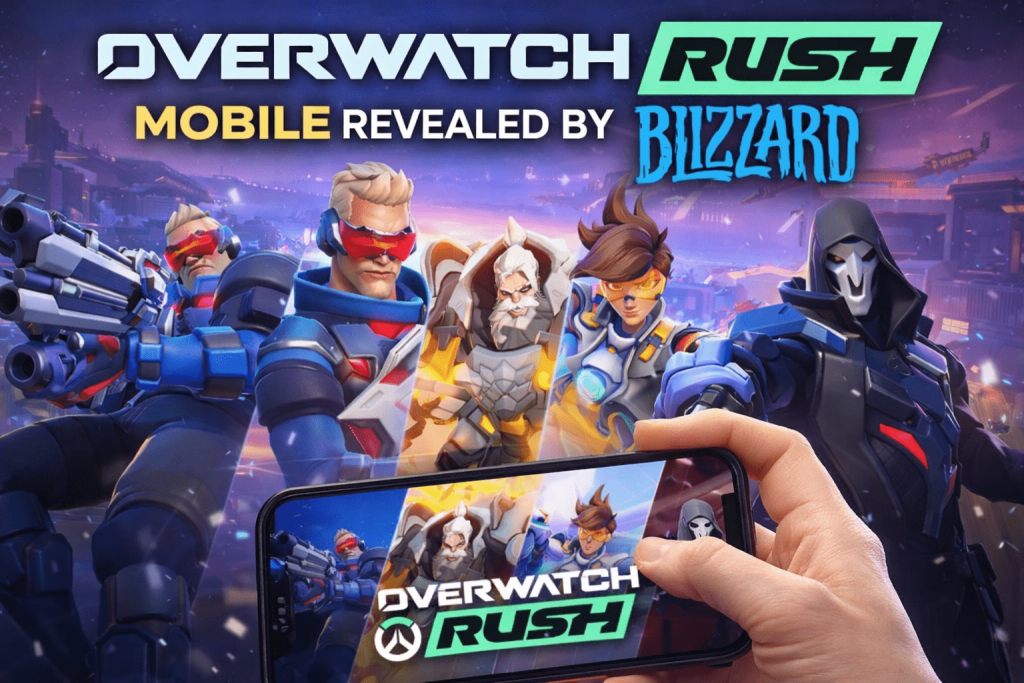 Overwatch Rush Mobile Revealed by Blizzard