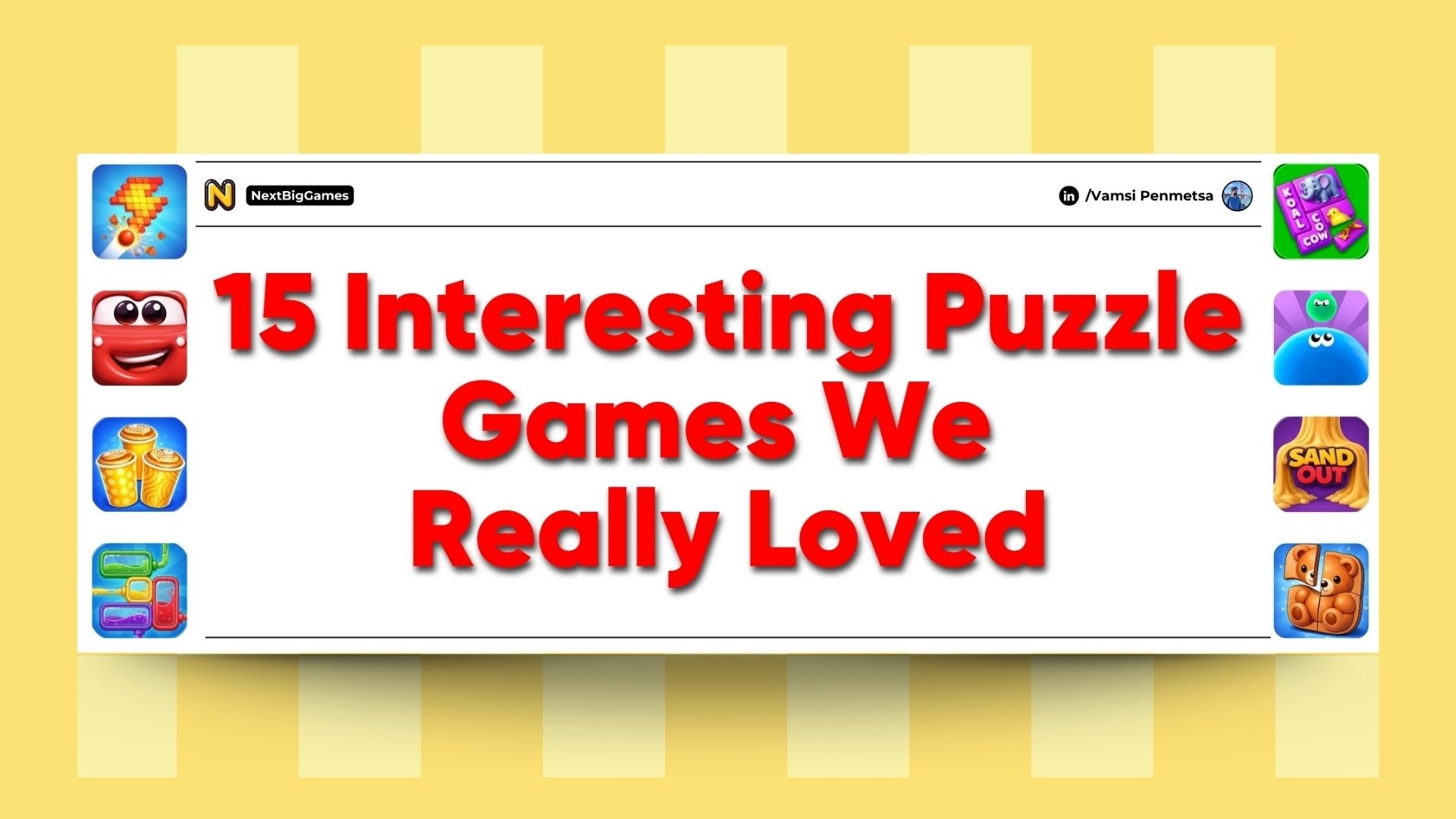 Interesting Puzzle Games: 15 Best Picks You’ll Love