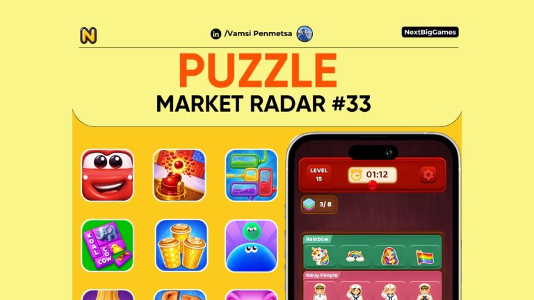 HybridCasual Puzzle Market Radar #33: 60 Trends
