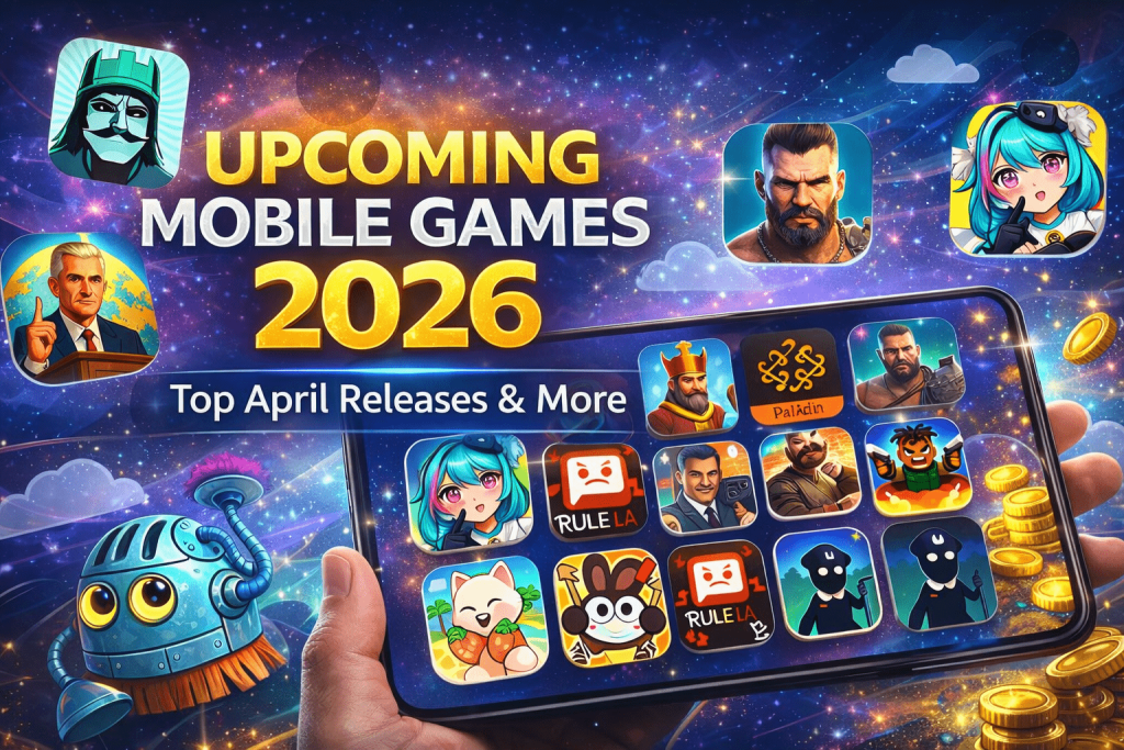 Upcoming Mobile Games 2026: Top April Releases & More